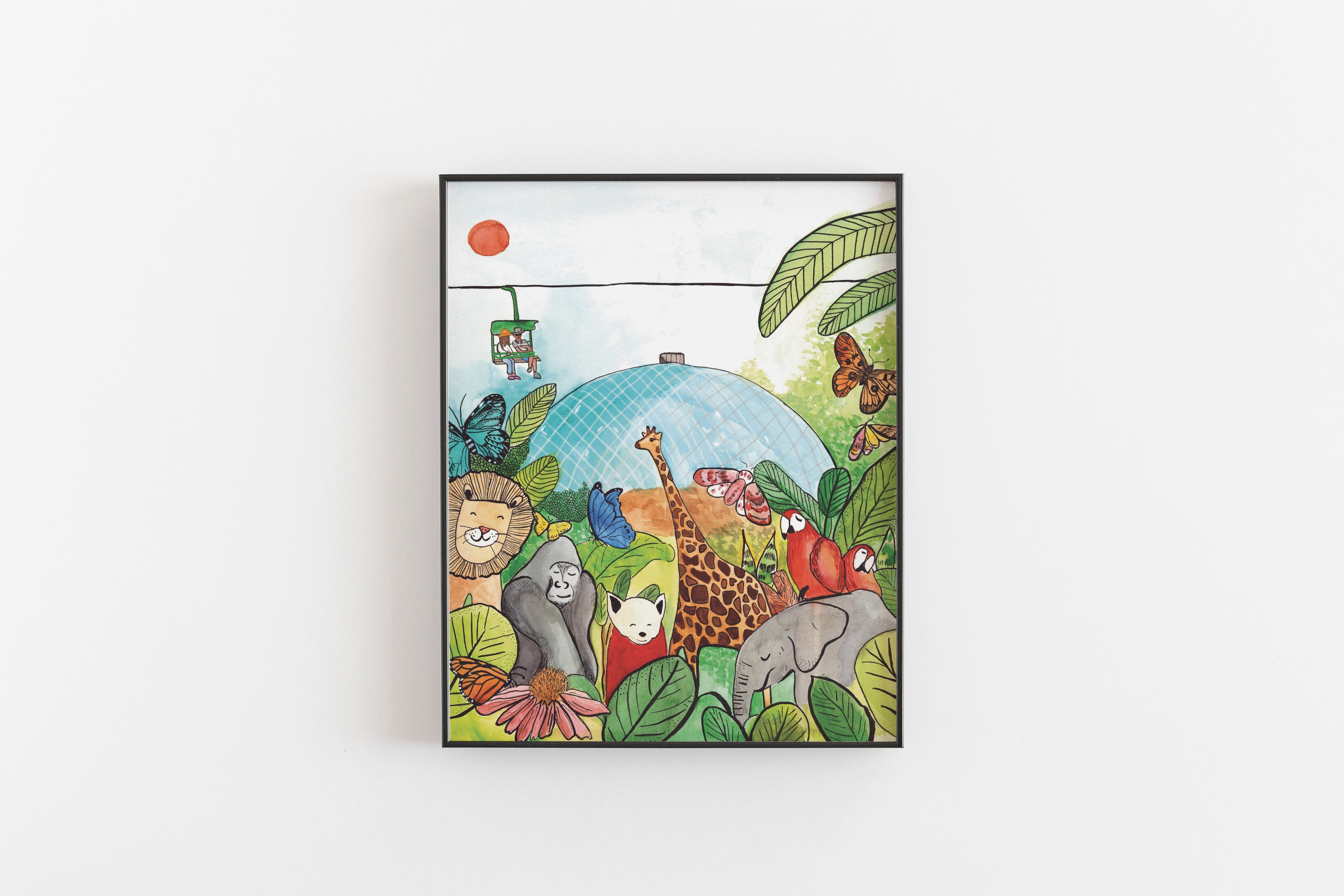 Zoo Print – Julia M Illustrates