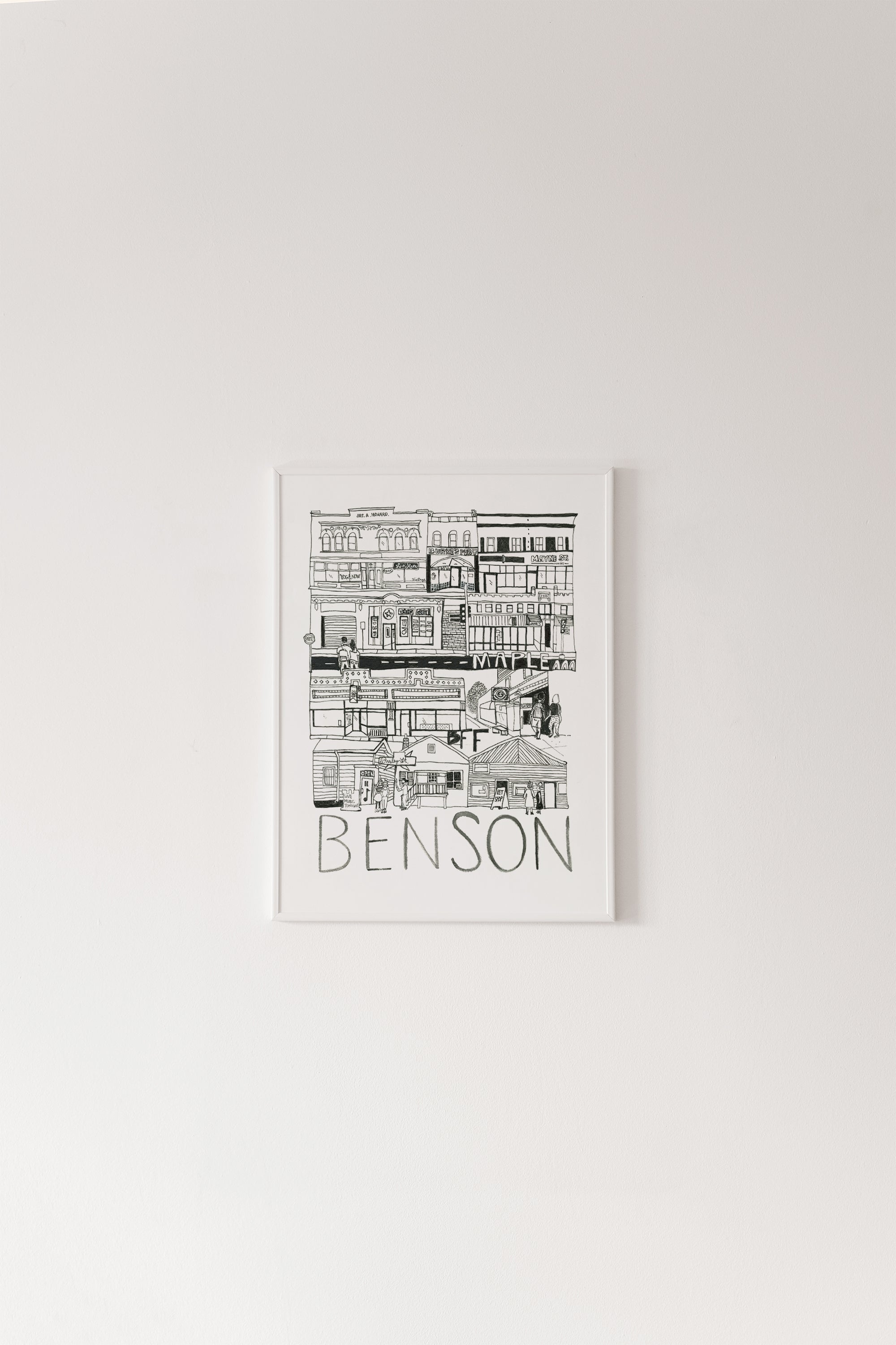 Benson Print – Julia M Illustrates