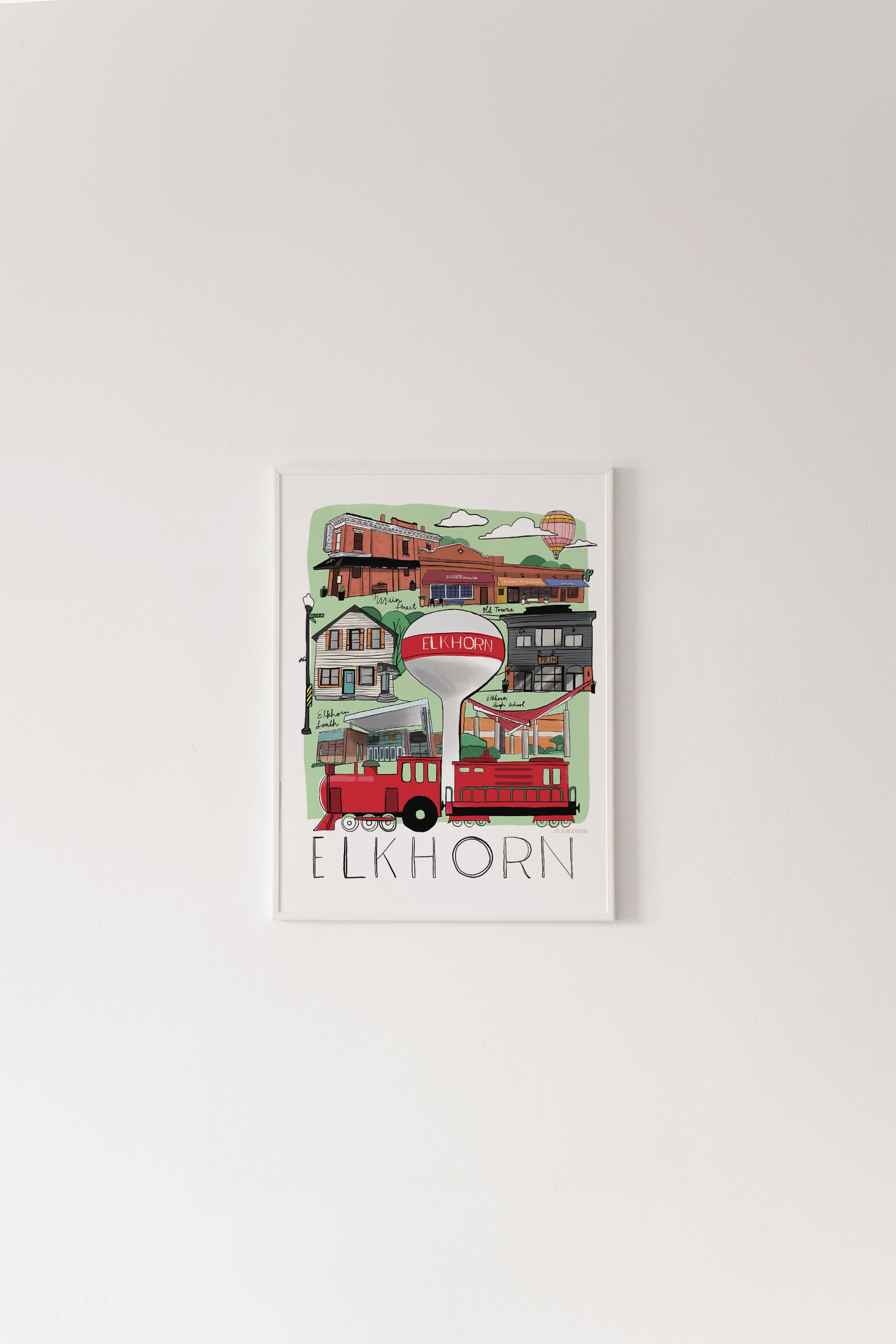Elkhorn Print – Julia M Illustrates
