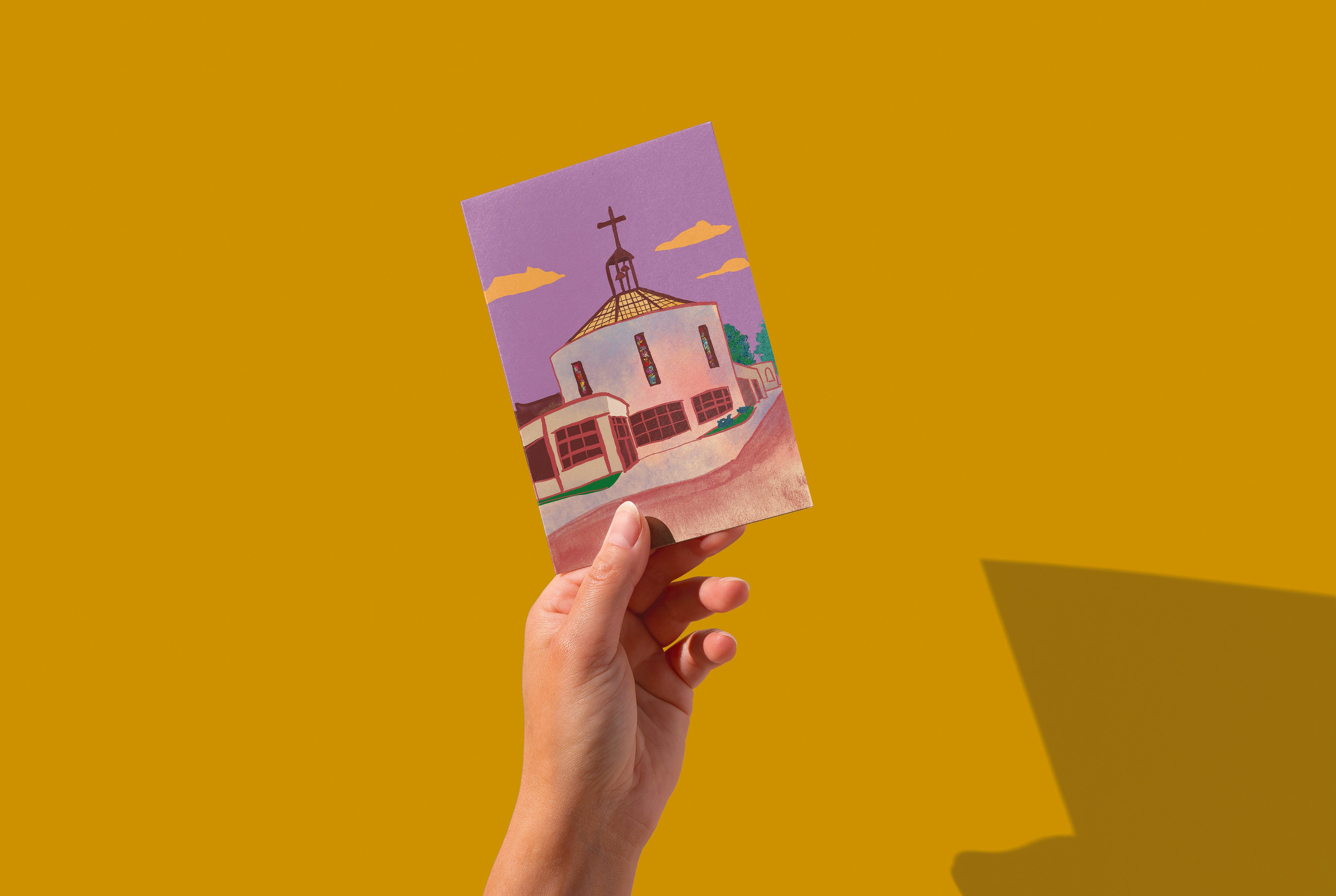 St. Roberts Greeting Card – Julia M Illustrates